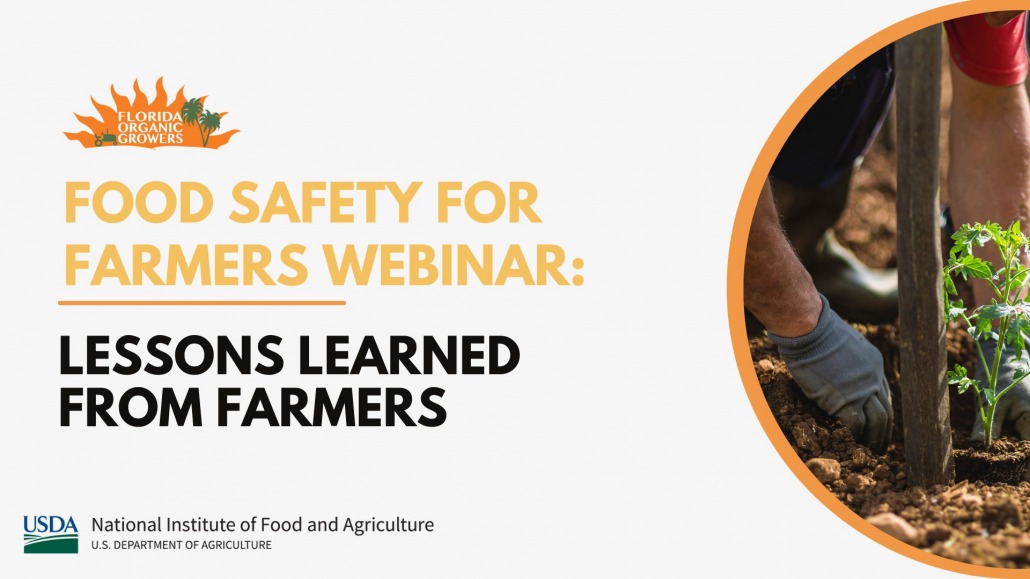 Food Safety For Farmers – Florida Organic Growers